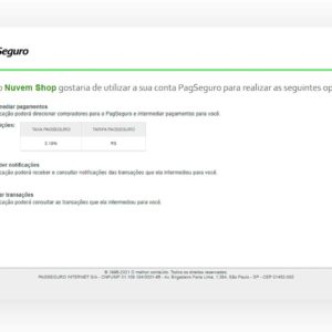 Checkout transparente do PagSeguro: como ativar?