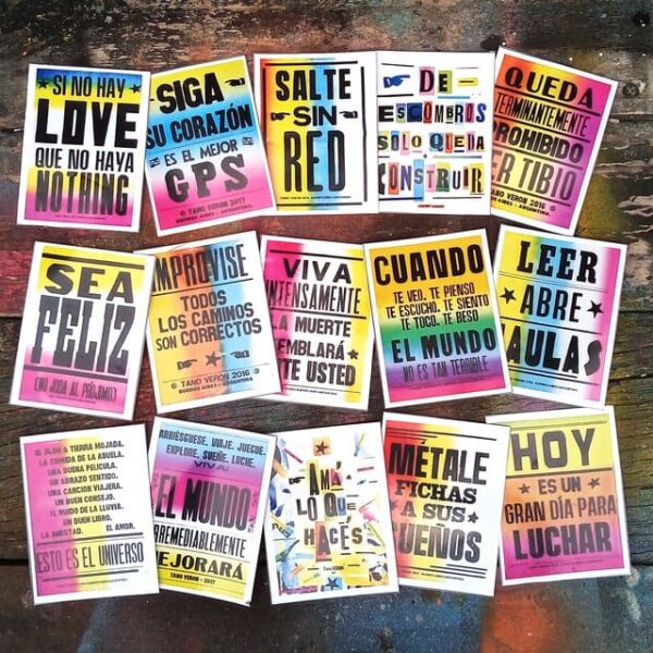 Tano Verón: la venta de arte por internet ¡con afiches callejeros!