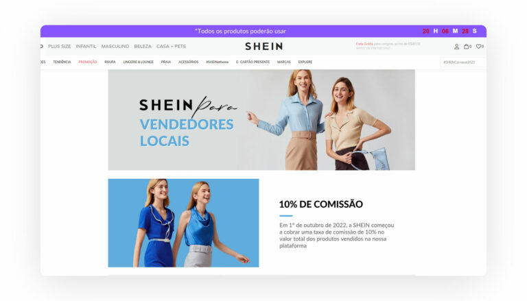 Como vender na Shein em 2026: taxas, vantagens e dicas