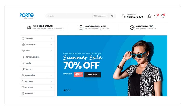 11 melhores templates de site de vendas em 2025