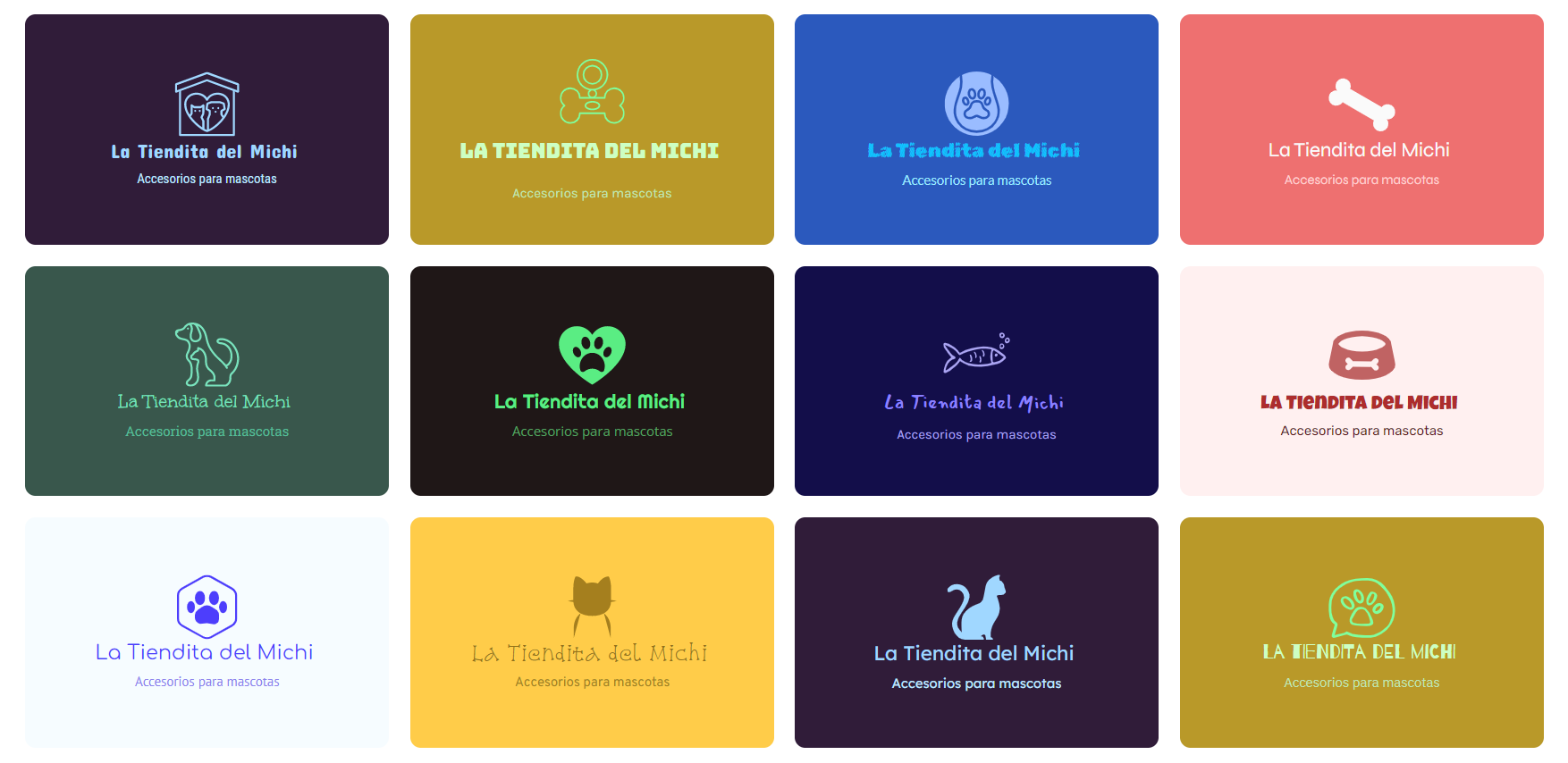 Inspiración: logo para tienda online ¡fácil, creativo y profesional!