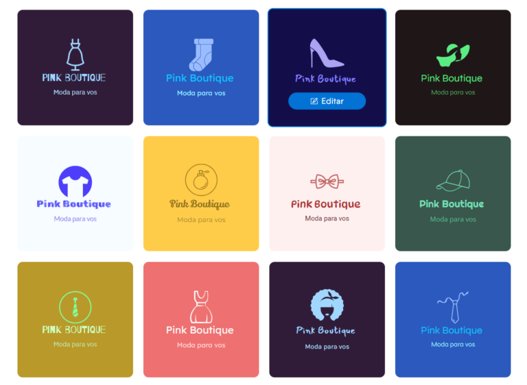 Inspiración: logo para tienda online ¡fácil, creativo y profesional!