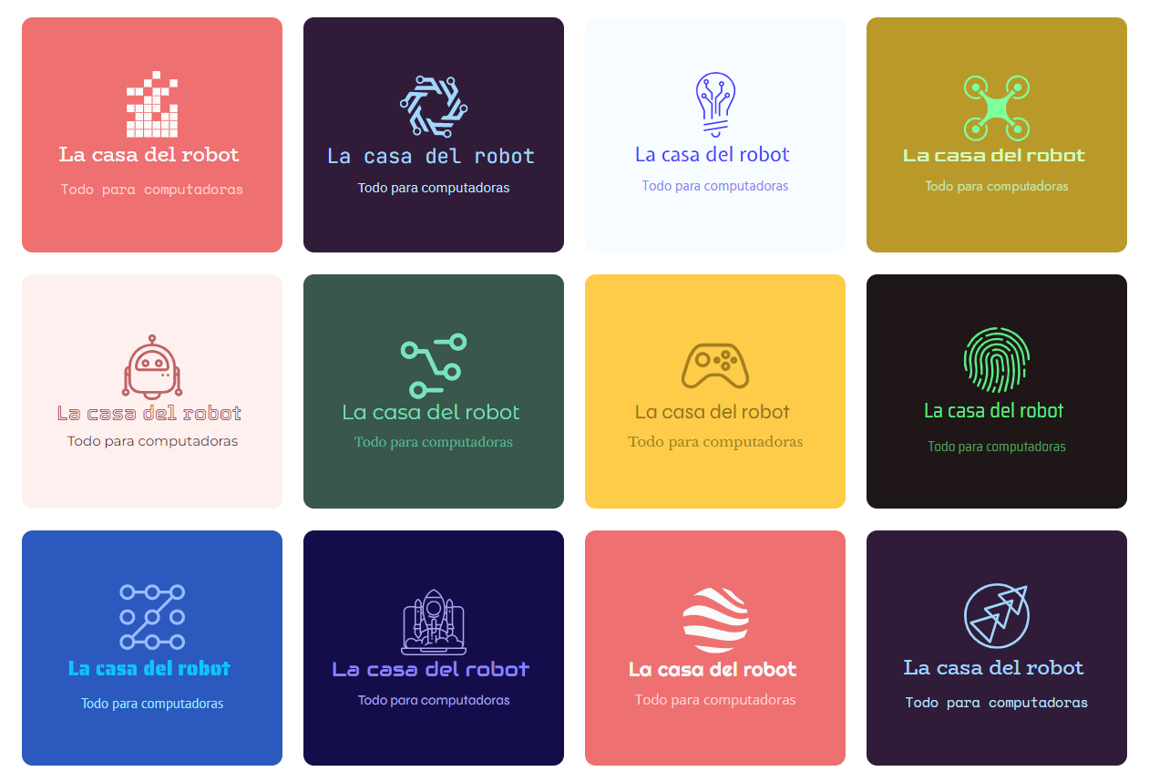 Inspiración: logo para tienda online ¡fácil, creativo y profesional!