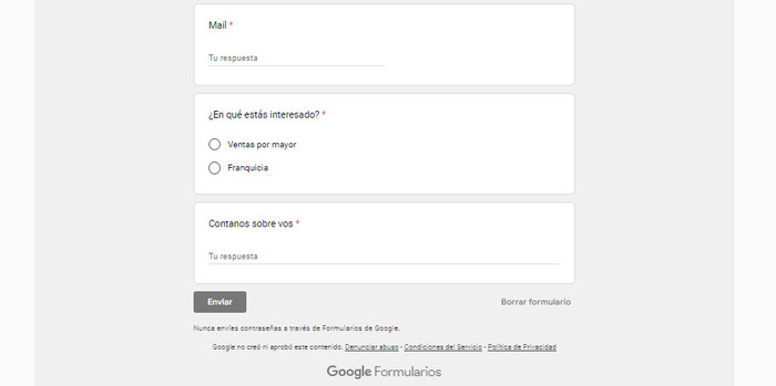 Formulario de contacto: cómo crear uno para tu tienda online