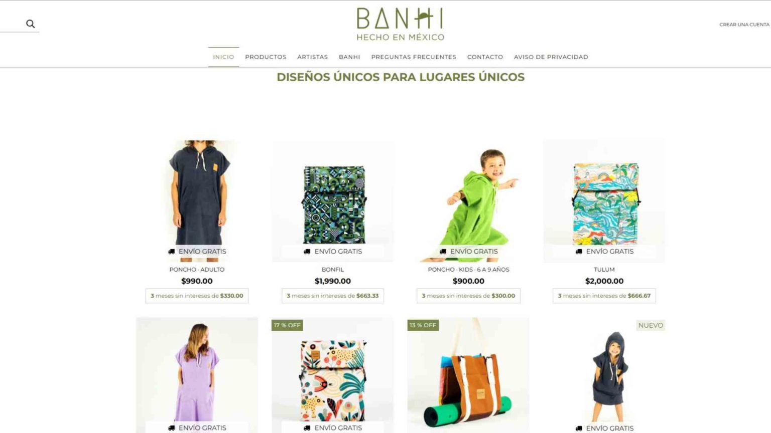 Banhi, marca exitosa de camastros que ama las playas mexicanas