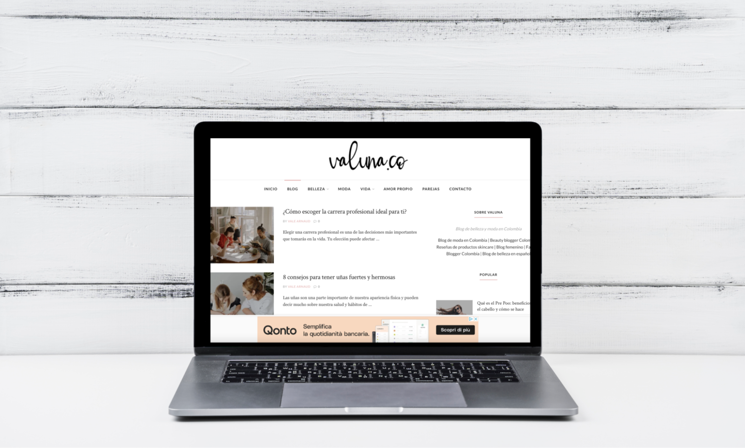 22 ejemplos de páginas web sencillos, únicos y geniales