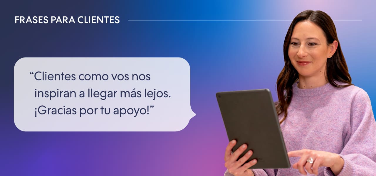 50 frases de agradecimiento a clientes: cortas y súper eficaces