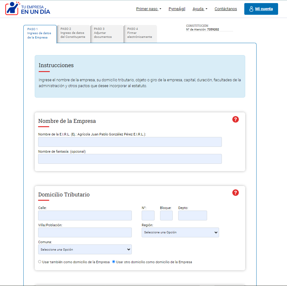 Empresa en un día: 4 pasos para registrar un negocio en Chile