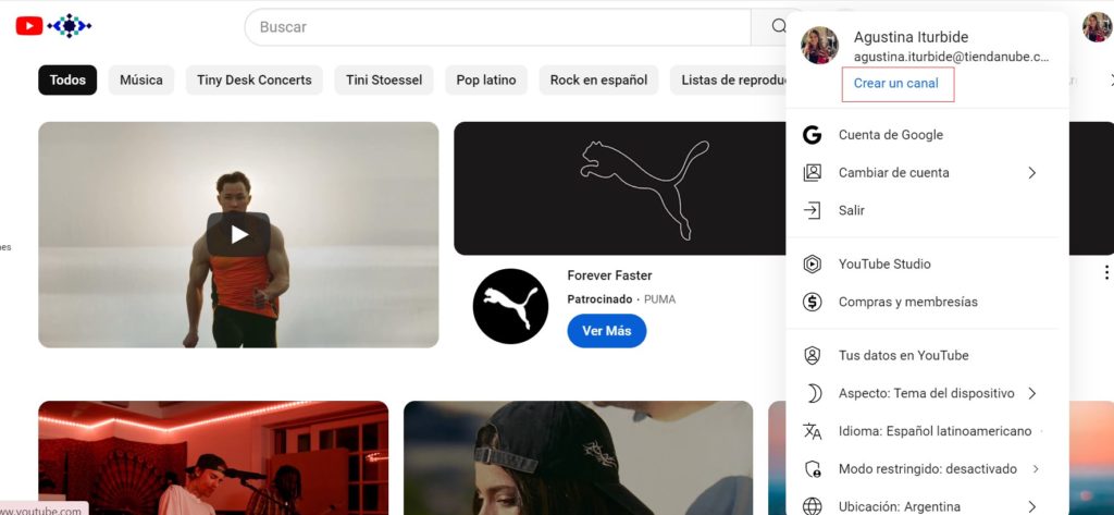 Cómo crear un canal de YouTube: Guía 2024