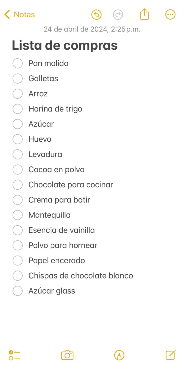 Checklist: cómo hacer una, tipos y ejemplos