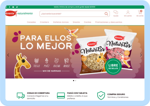 Granix: la historia de la marca líder en alimentos que vende online