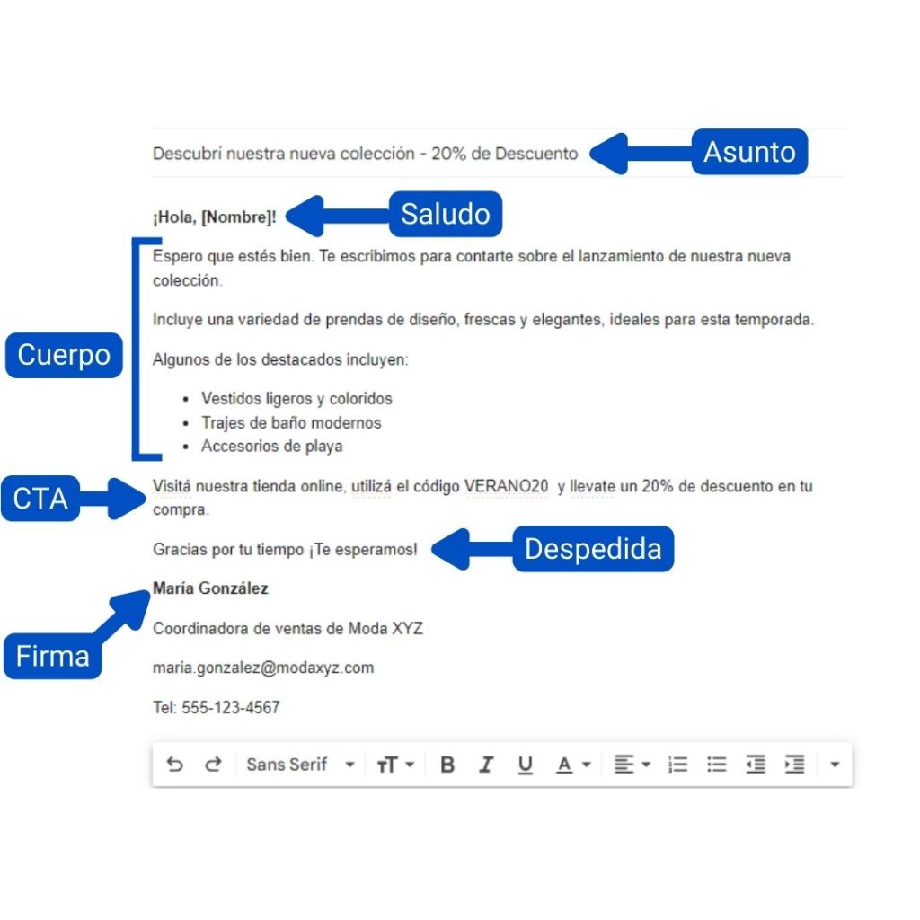 5 ejemplos de cómo redactar un correo a un clientes ¡Inspírate!