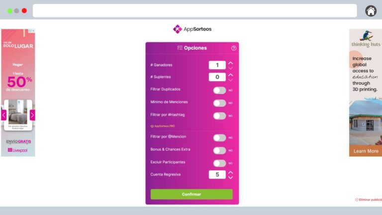 App sorteos: cómo funciona y tips para usarlo como experto