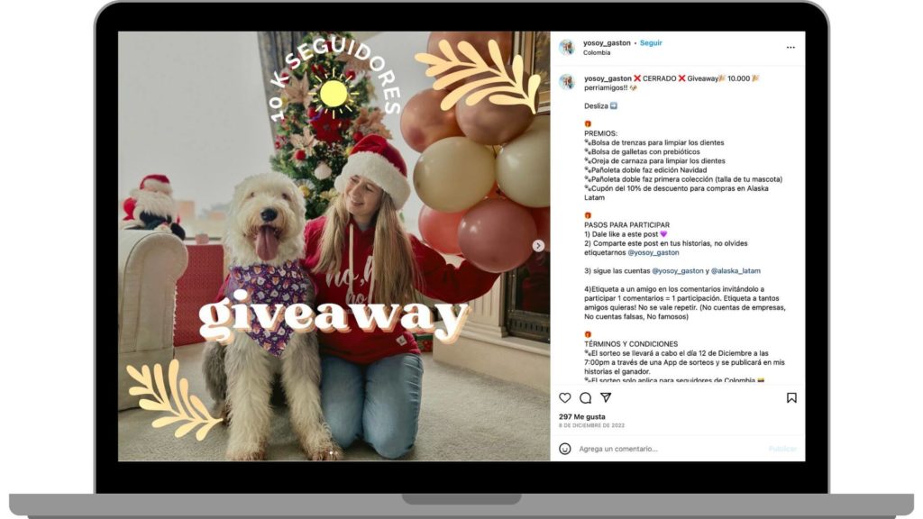 Qué es un giveaway y cómo hacer uno en 5 pasos