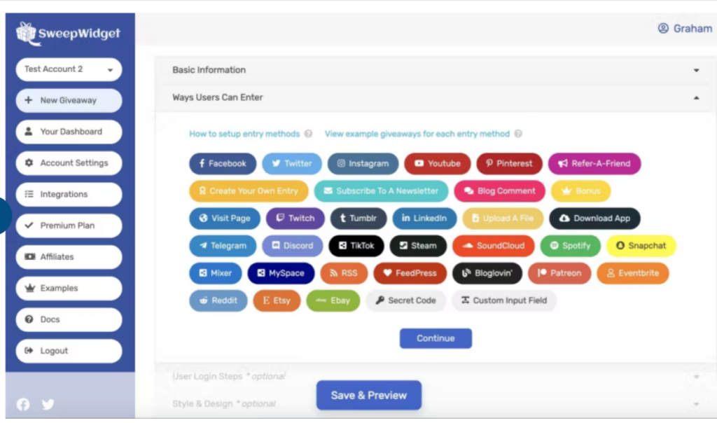 Cuál es la mejor giveaway app para premiar a tus seguidores
