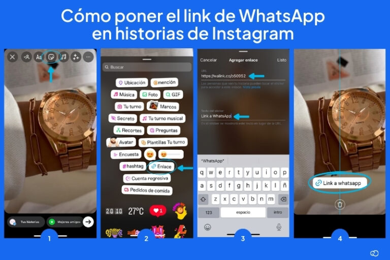 ¿Cómo poner un link de WhatsApp en Instagram? Paso a paso